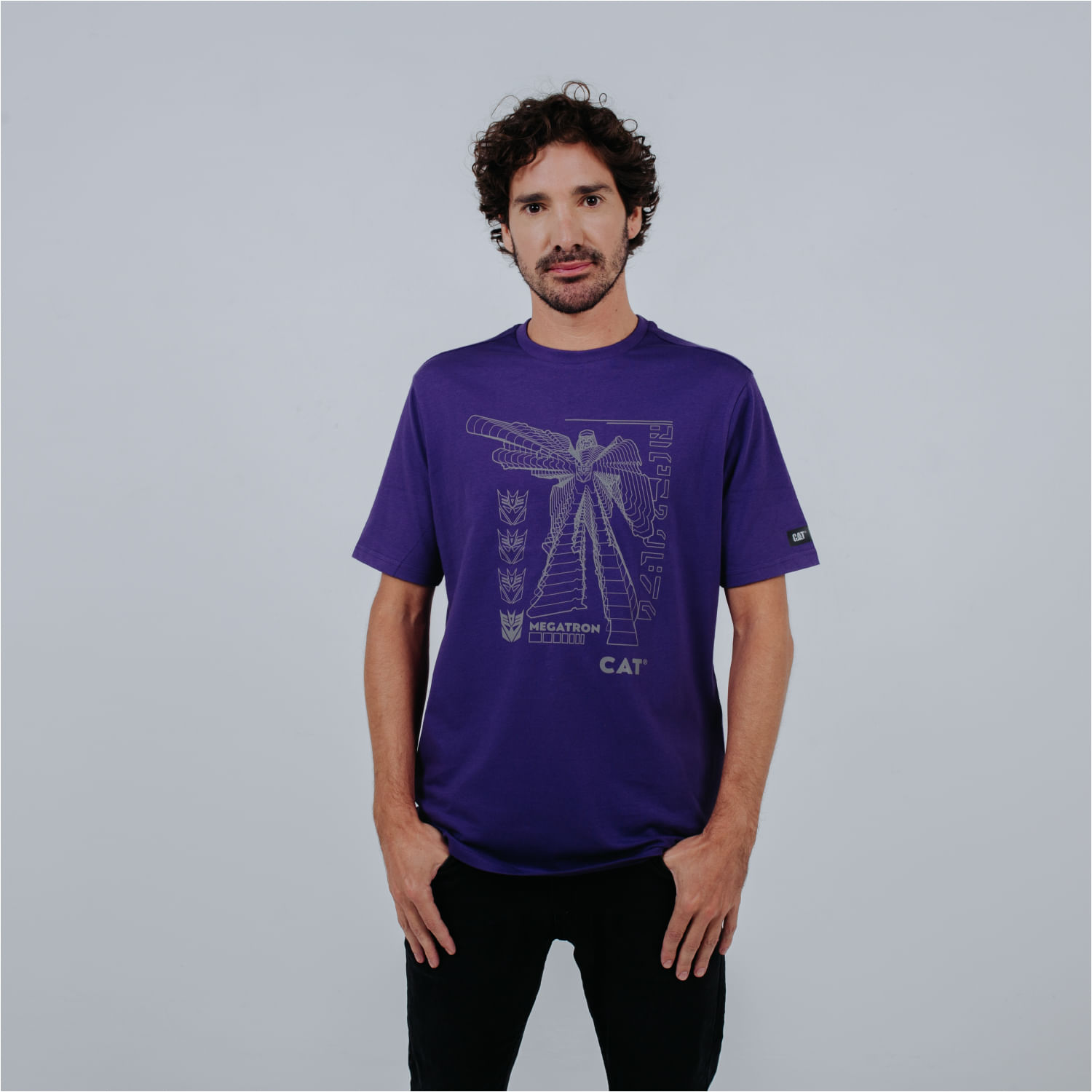 Camiseta Transformers Mega Te-Heliotrope - CAT Lifestyle