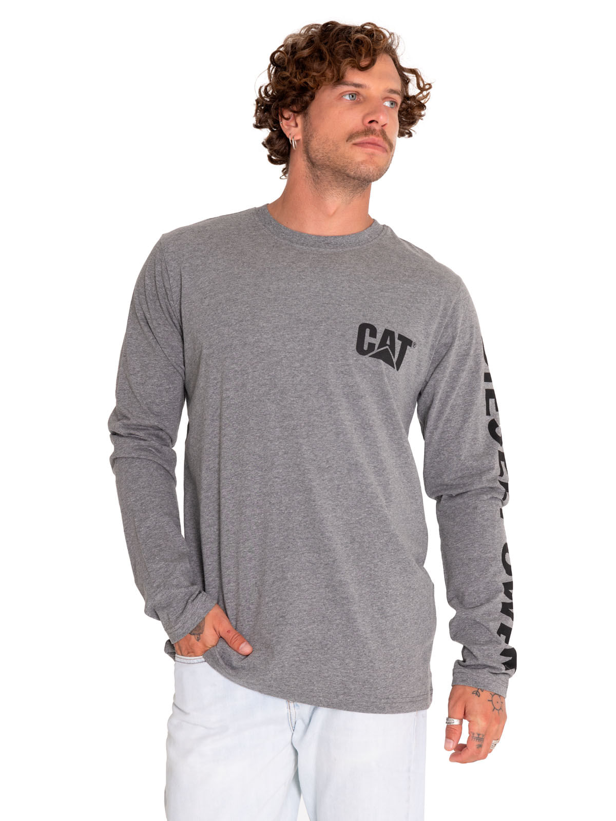 Camiseta Lifestyle Diesel Power L/S Tee Para Hombre - CAT Lifestyle
